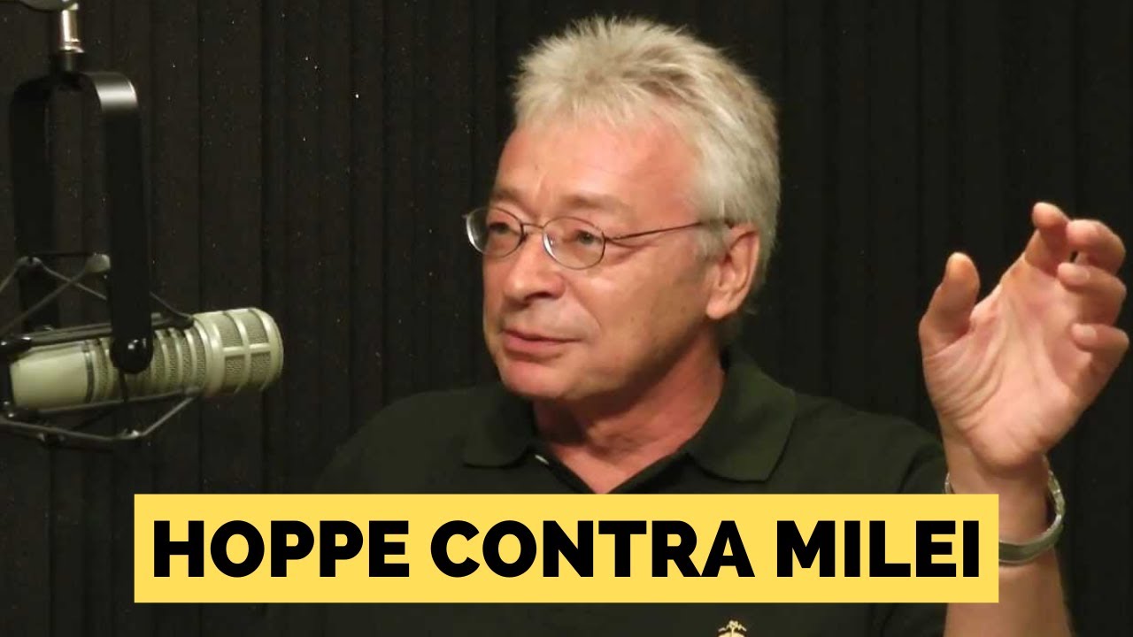VIVO CON MIEMBROS #13 - HANS HERMAN HOPPE OBLITERA, ANIQUILA Y ULTRAJA A JAVIER MILEI - YouTube