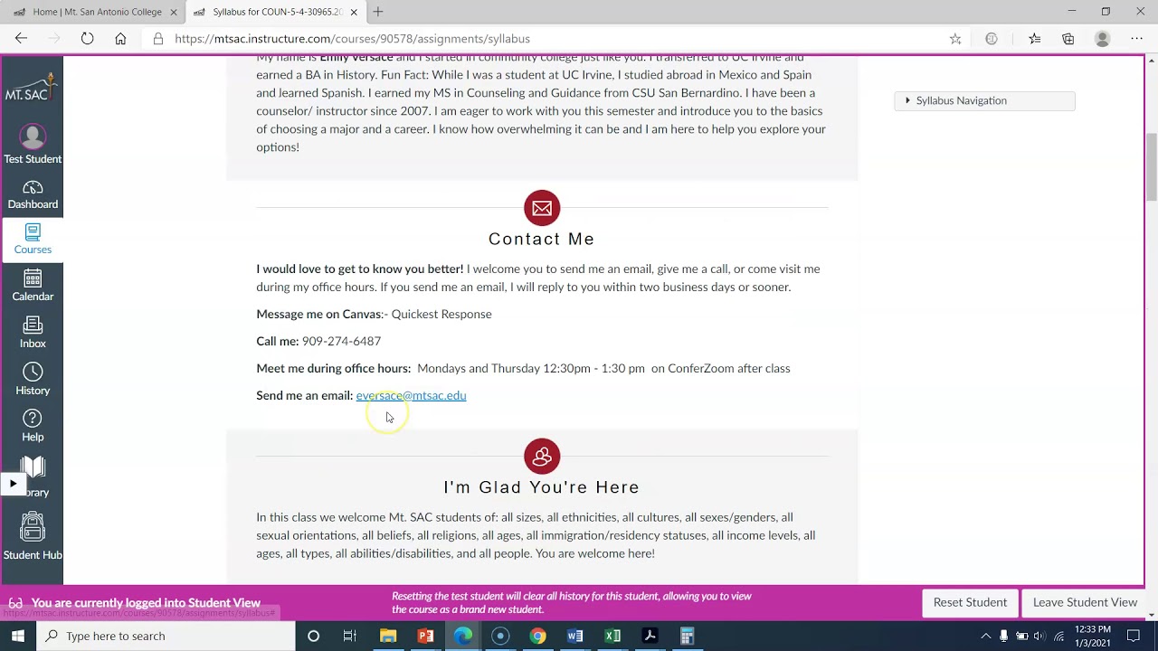 How to get in to our Canvas Course and join the Zoom Lectures - YouTube