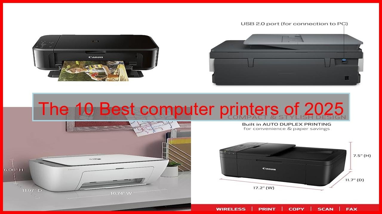 The 10 Best computer printers of 2025 - YouTube