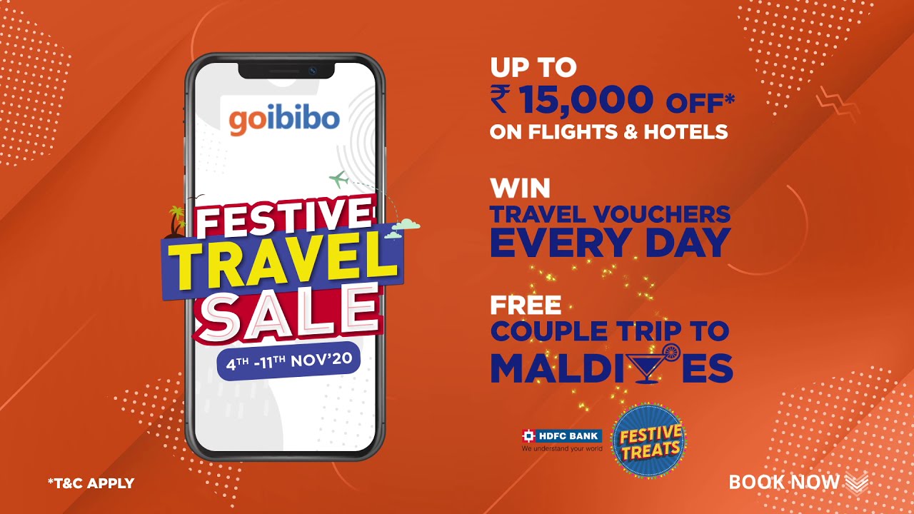 Goibibo Festive Travel Sale From 4th-10th November 2020 | LIT Diwali ...