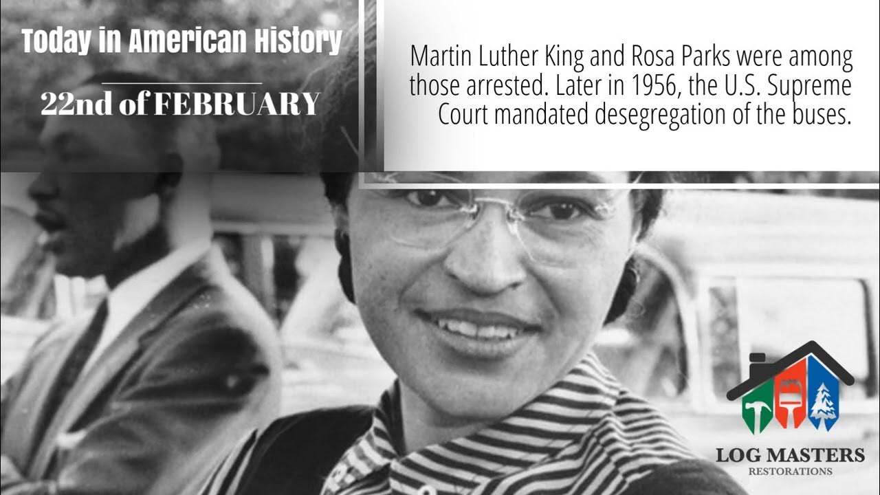 Today in American History-Martin Luther King and Rosa Parks make ...