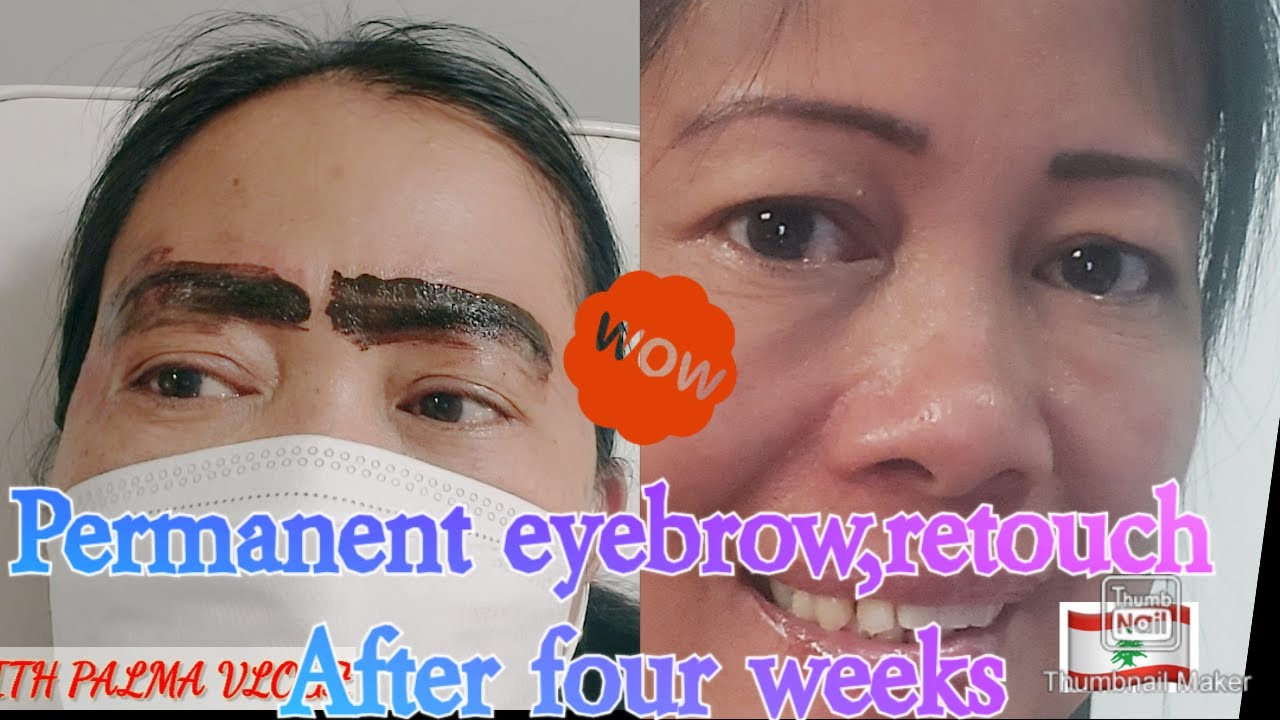 #MICROBLADING #PERMANENT #EYEBROW ,RETOUCH |JUDITH PALMA VLOGZ - YouTube