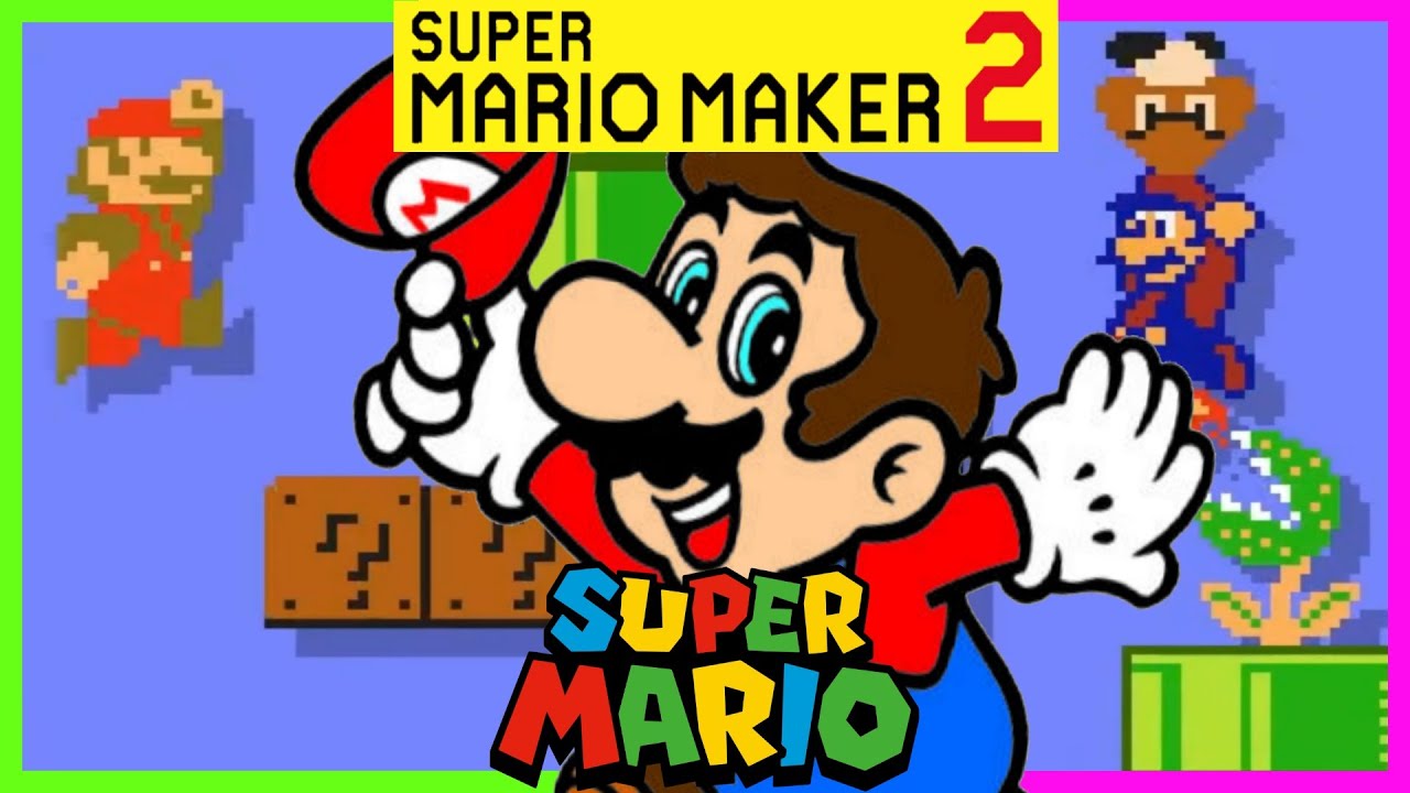 Super Mario Maker 2: Super Mario All-Stars 1-1 Remix - YouTube