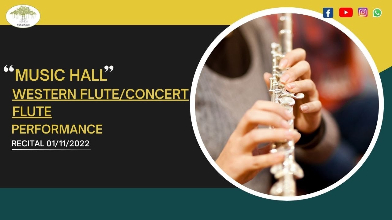 Music Hall | Western Flute/Concert Flute | Cover By Adrika Saha ...