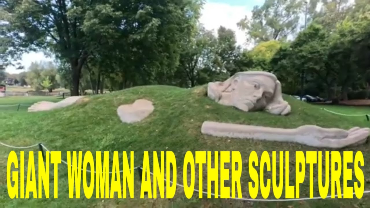 Half Buried Giant Woman - YouTube