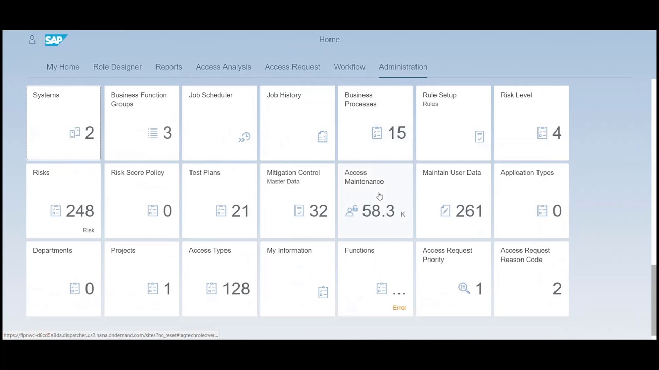 SAP Cloud IAG - Access Analysis Reports - YouTube