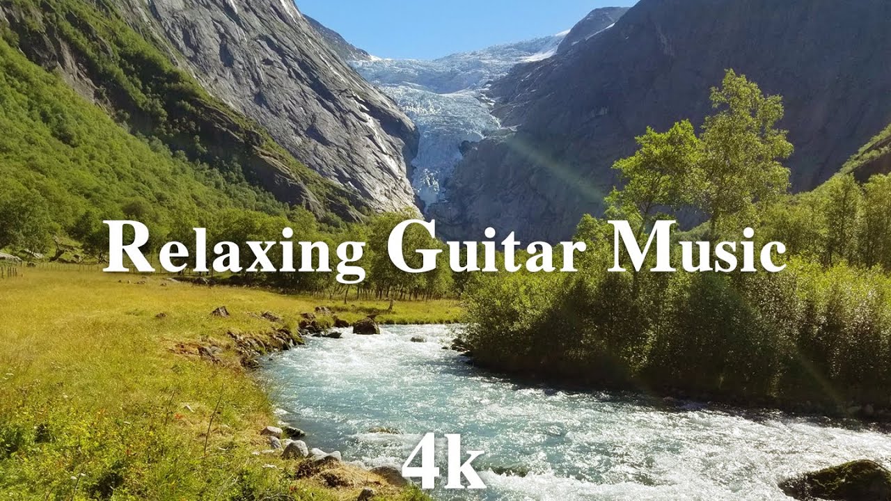Calming Music for stress relief and deep sleeping Acoustic Guitar - YouTube