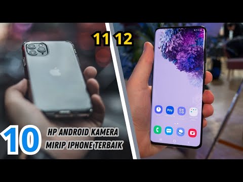 10 HP Android Kamera Mirip iPhone Terbaik - YouTube