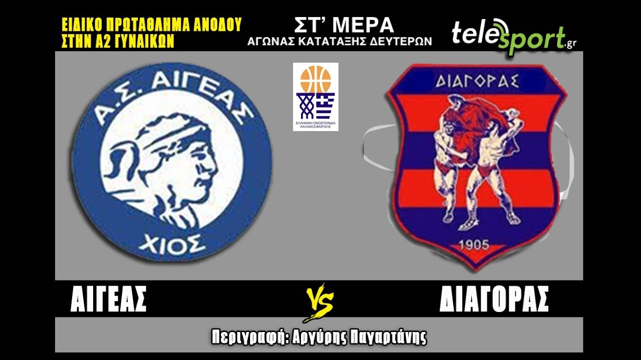 ΑΙΓΕΑΣ ΧΙΟΥ - ΔΙΑΓΟΡΑΣ ΡΟΔΟΥ, ΕΙΔΙΚΟ ΤΟΥΡΝΟΥΑ ΑΝΟΔΟΥ ΣΤΗΝ Α2 ΜΠΑΣΚΕΤ ...