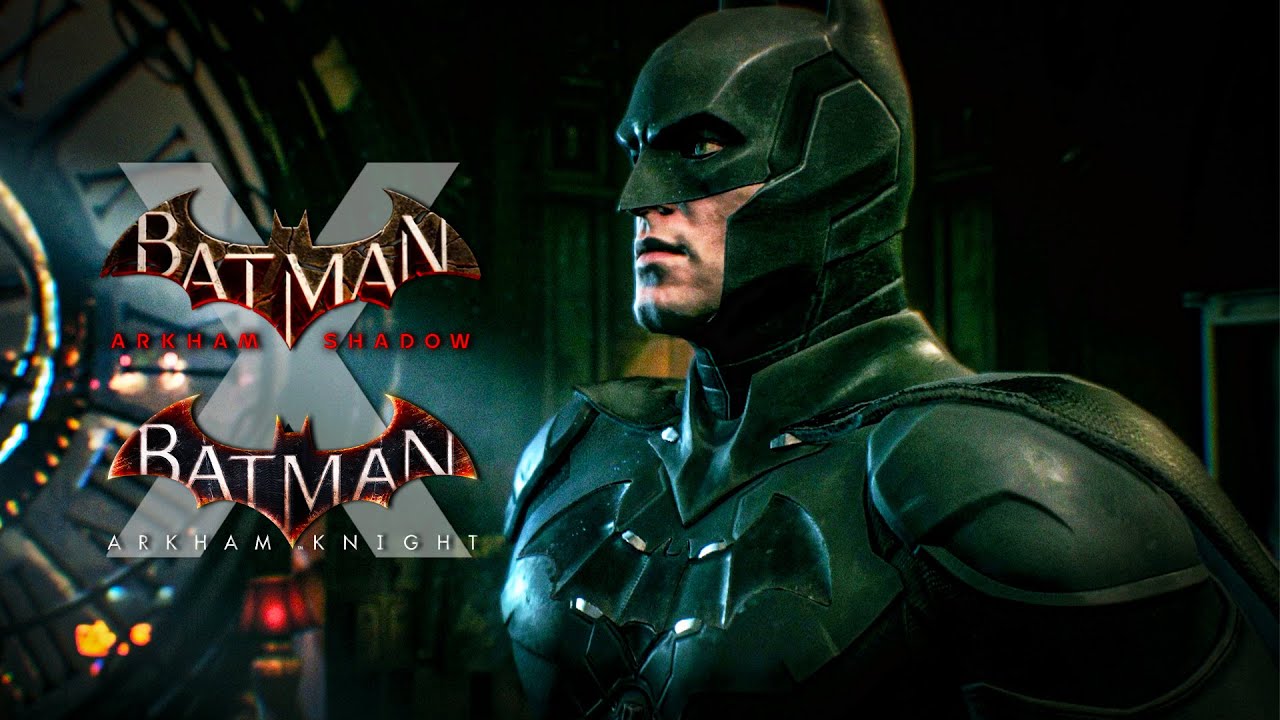 BATMAN ARKHAM SHADOW Suit Mod Gameplay Part 5 | BATMAN ARKHAM KNIGHT ...