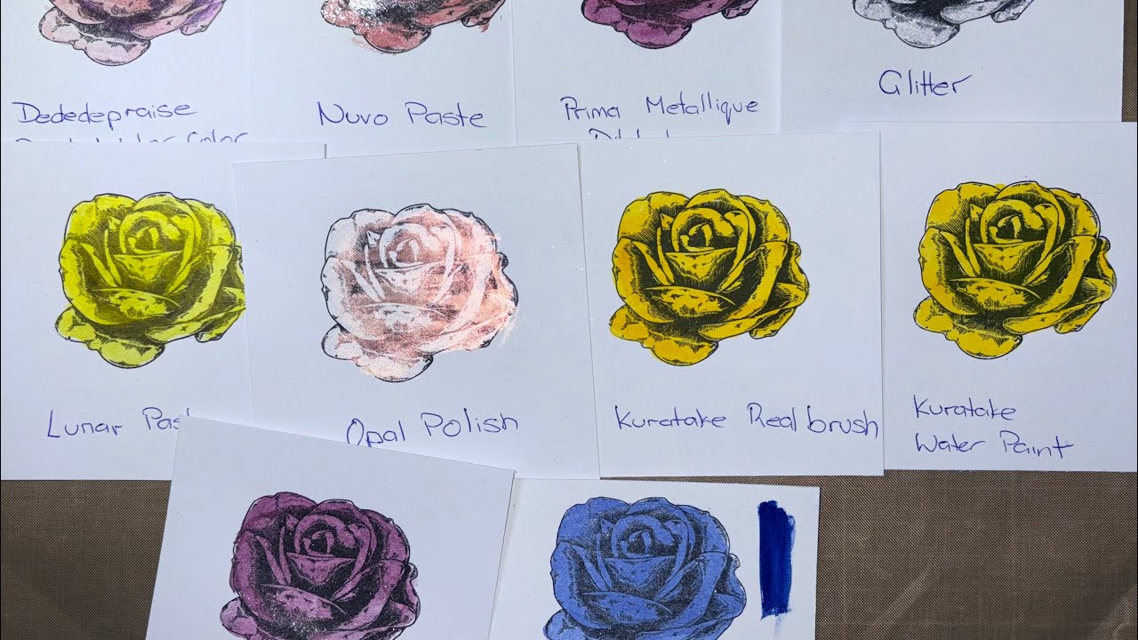 Part 2 10 different coloring mediums you can use to color your ...