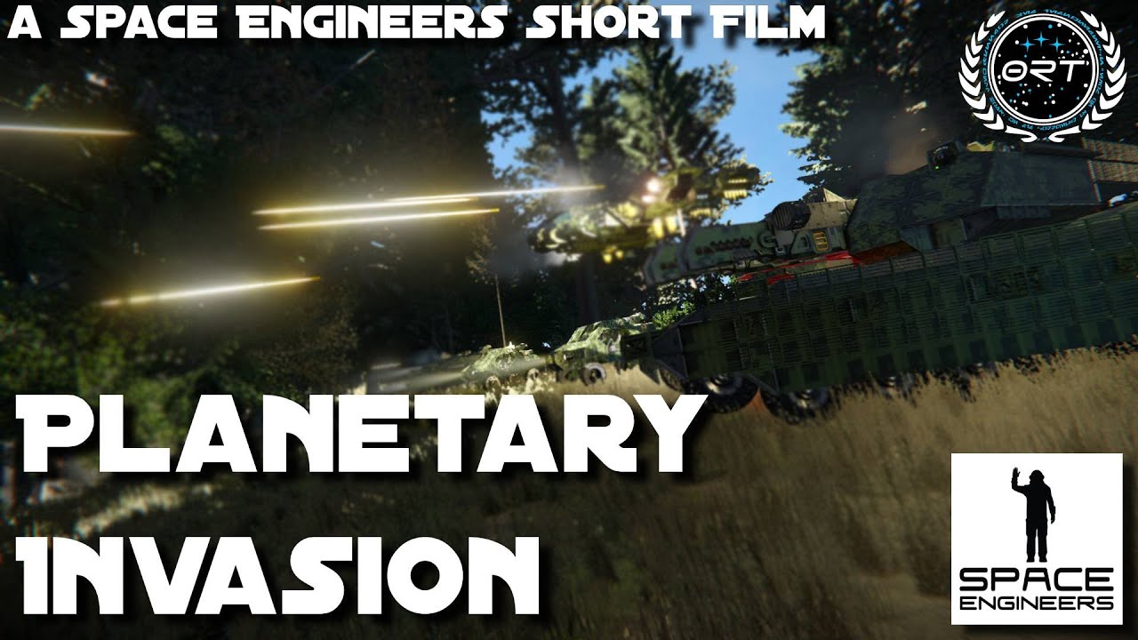 Planetary Invasion | Space Engineers Movie - YouTube