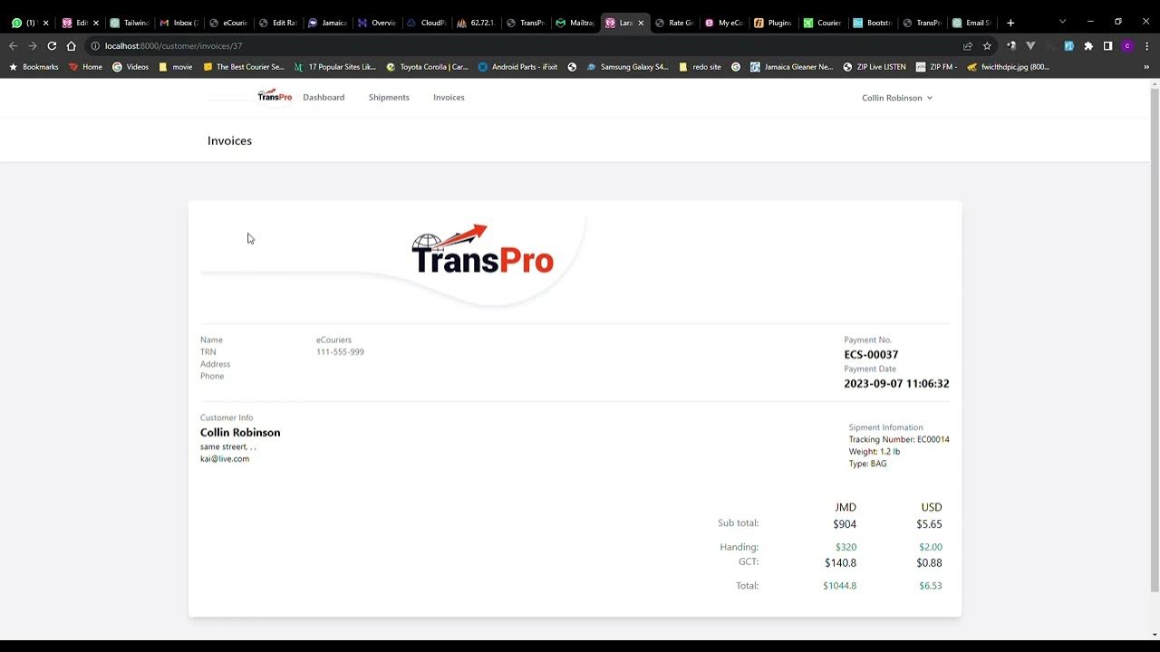 Email Sending Youtube
