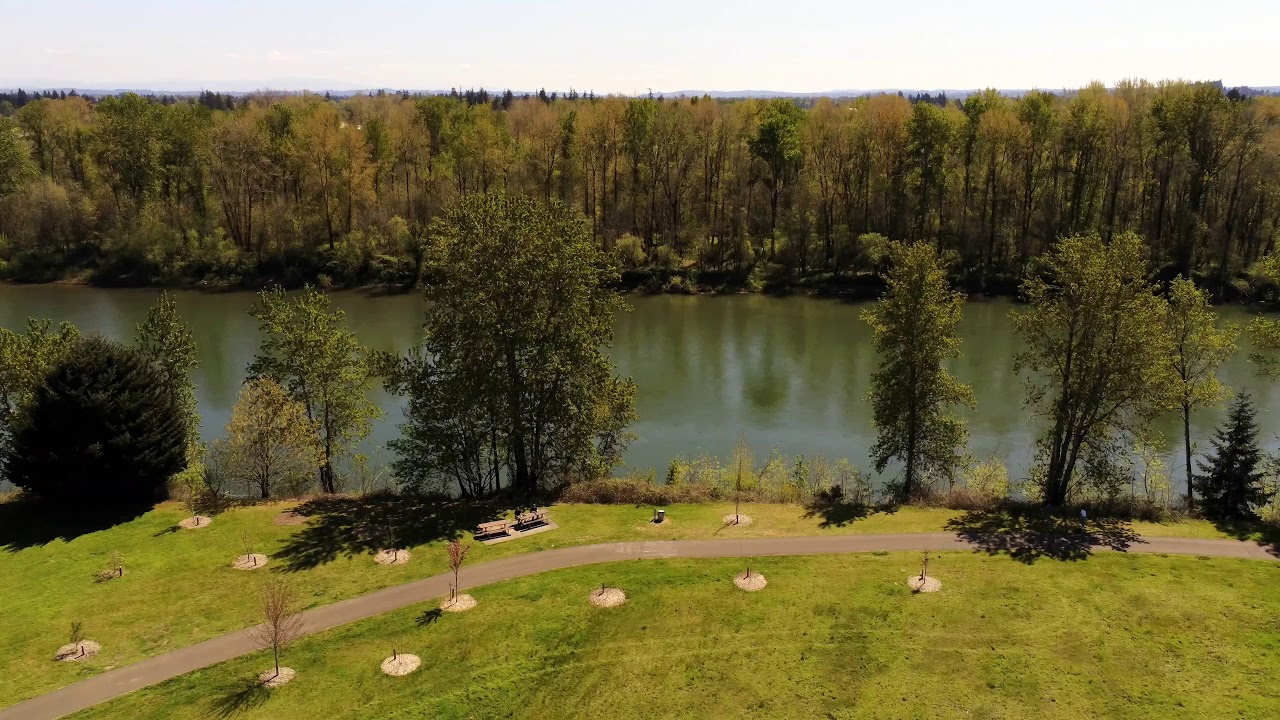 Keizer Rapids Park: 4K Drone Footage - YouTube