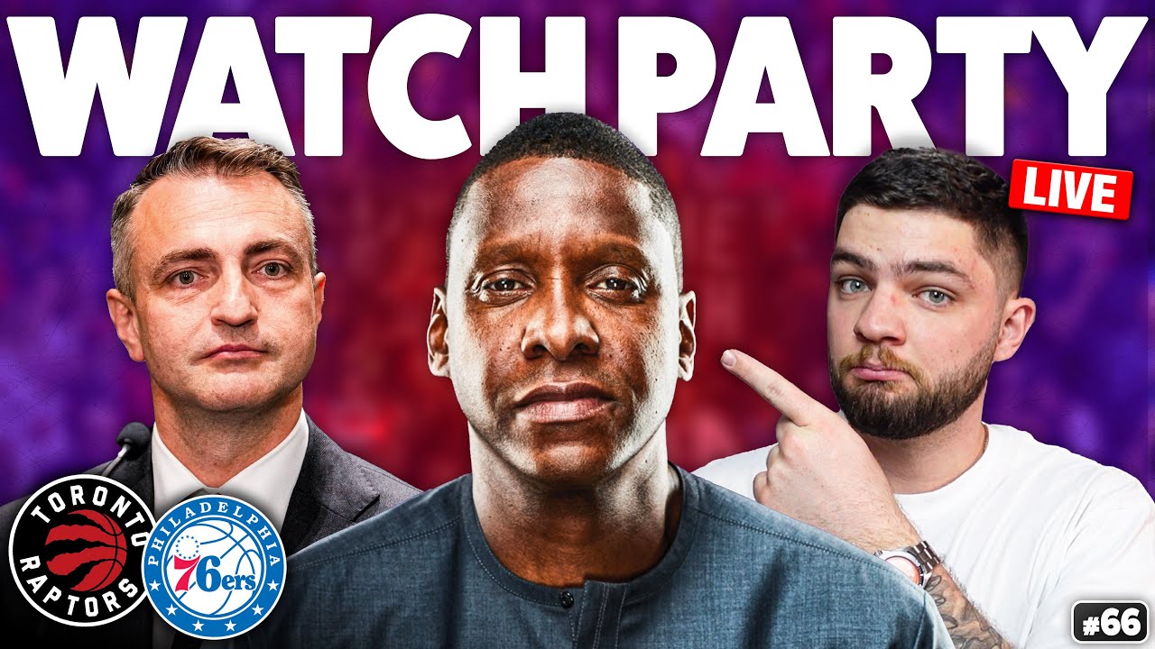 Raptors vs 76ers LIVE Watch Along | (Serious) One Of The Biggest Games ...