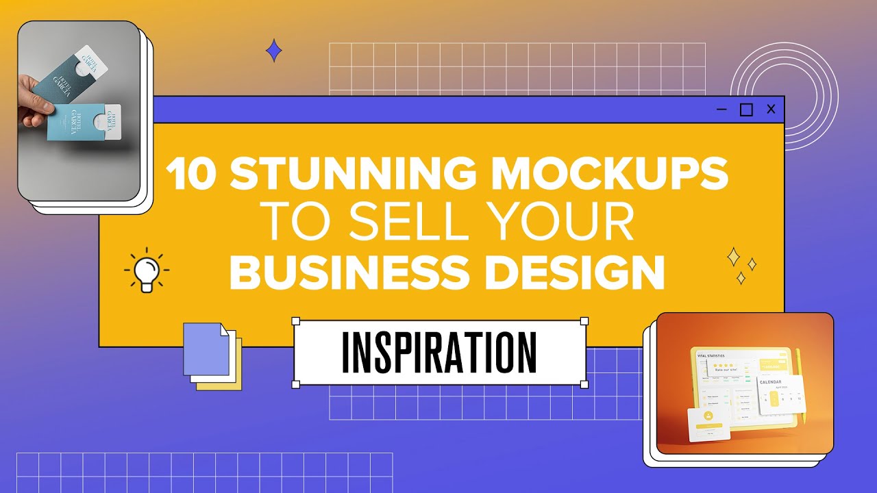 10 Stunning Mockups to Sell Your Business Design - YouTube