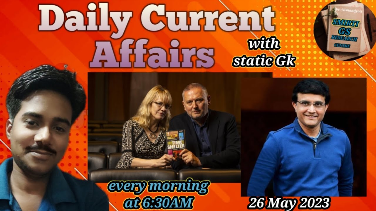 26 May 2023 Current Affairs| Daily Current Affairs | Current Affairs ...