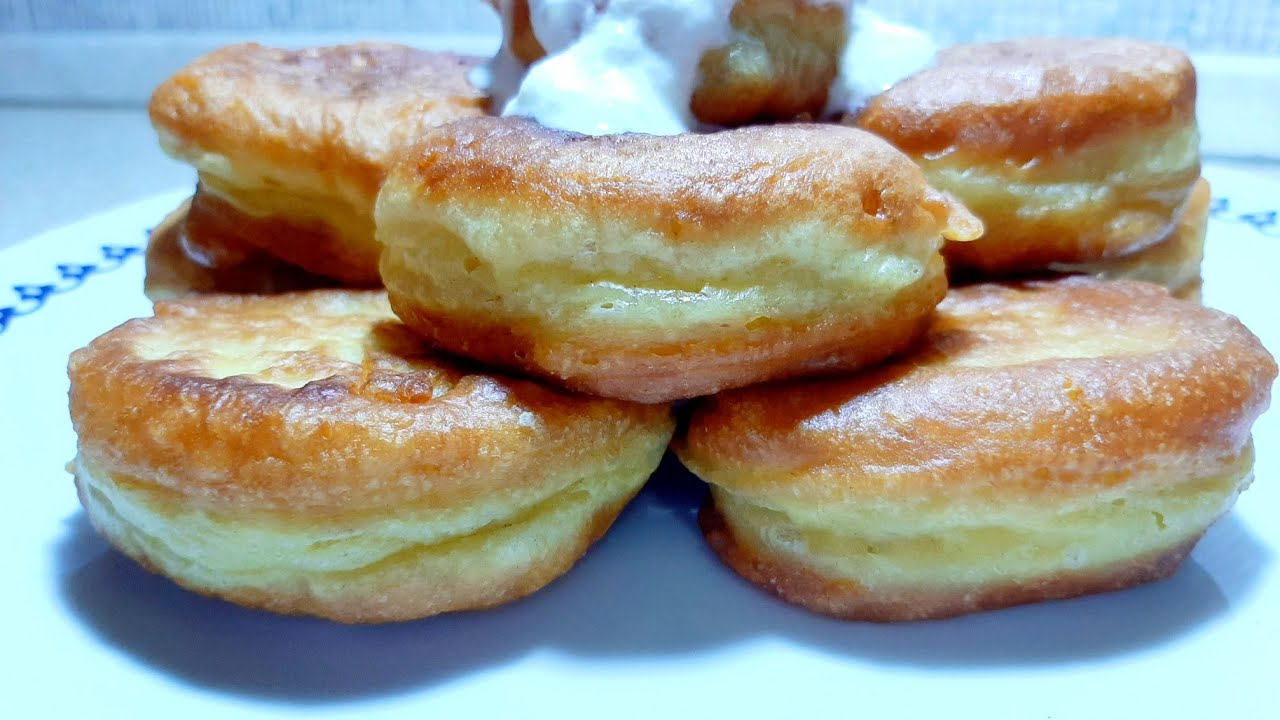 Si te bejme Petulla per 5 minuta - How to make Donuts in 5 min - YouTube