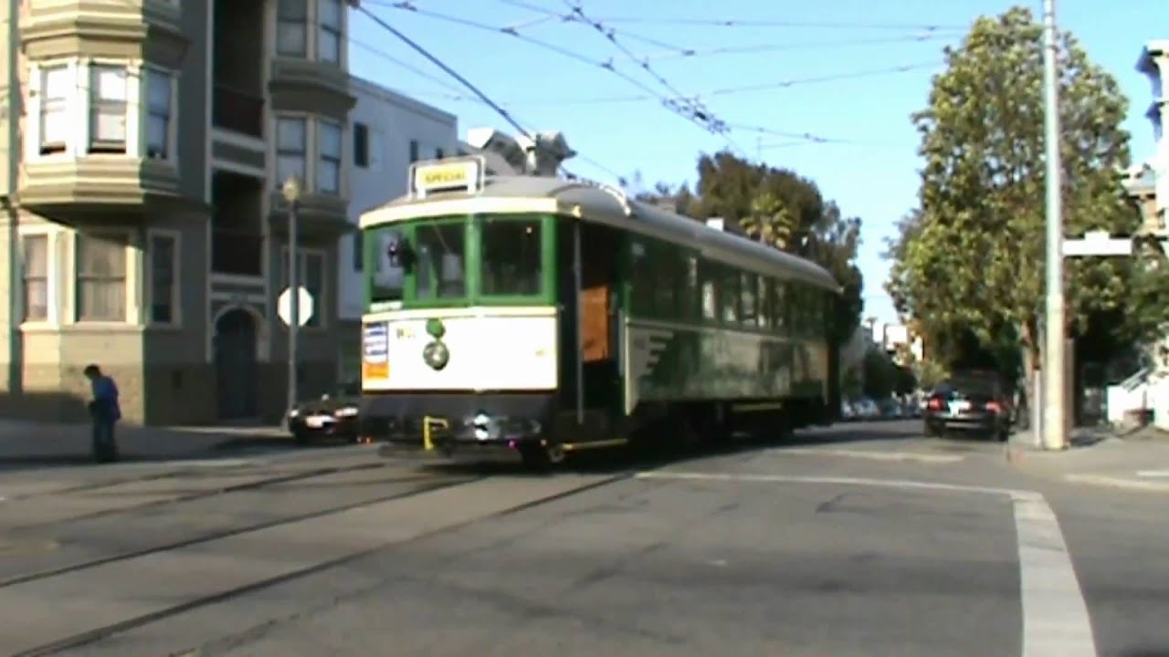 San Francisco MUNI F Streetcar Line August 6, 2009 - YouTube