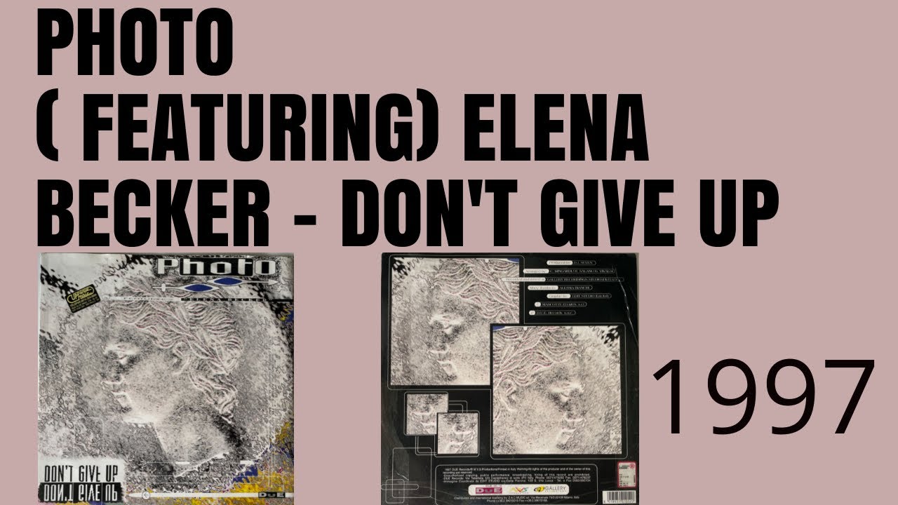Photo Featuring Elena Becker – Don't Give Up-1997 - YouTube