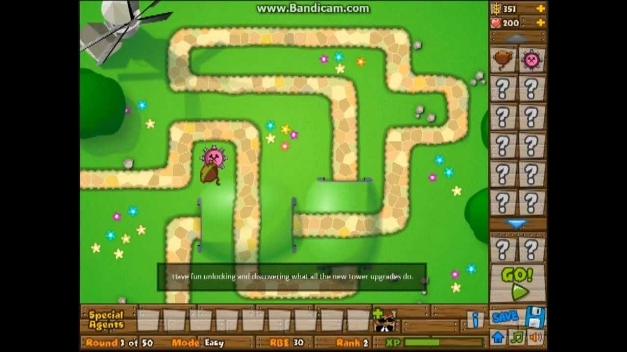 Let's Play Bloons TD5 Episode 1 Monkey Lane - YouTube