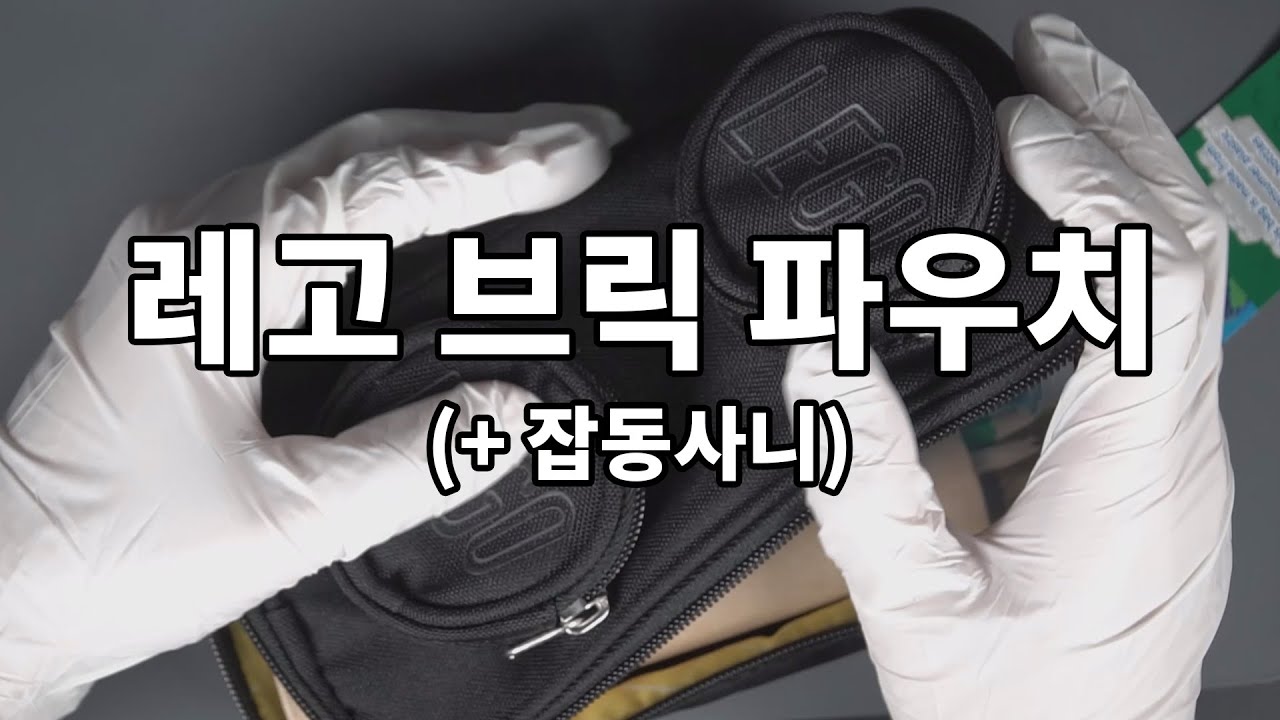 ASMR 레고 브릭 파우치 + 잡동사니 | ASMR LEGO Brick Pouch + Odds and Ends - YouTube