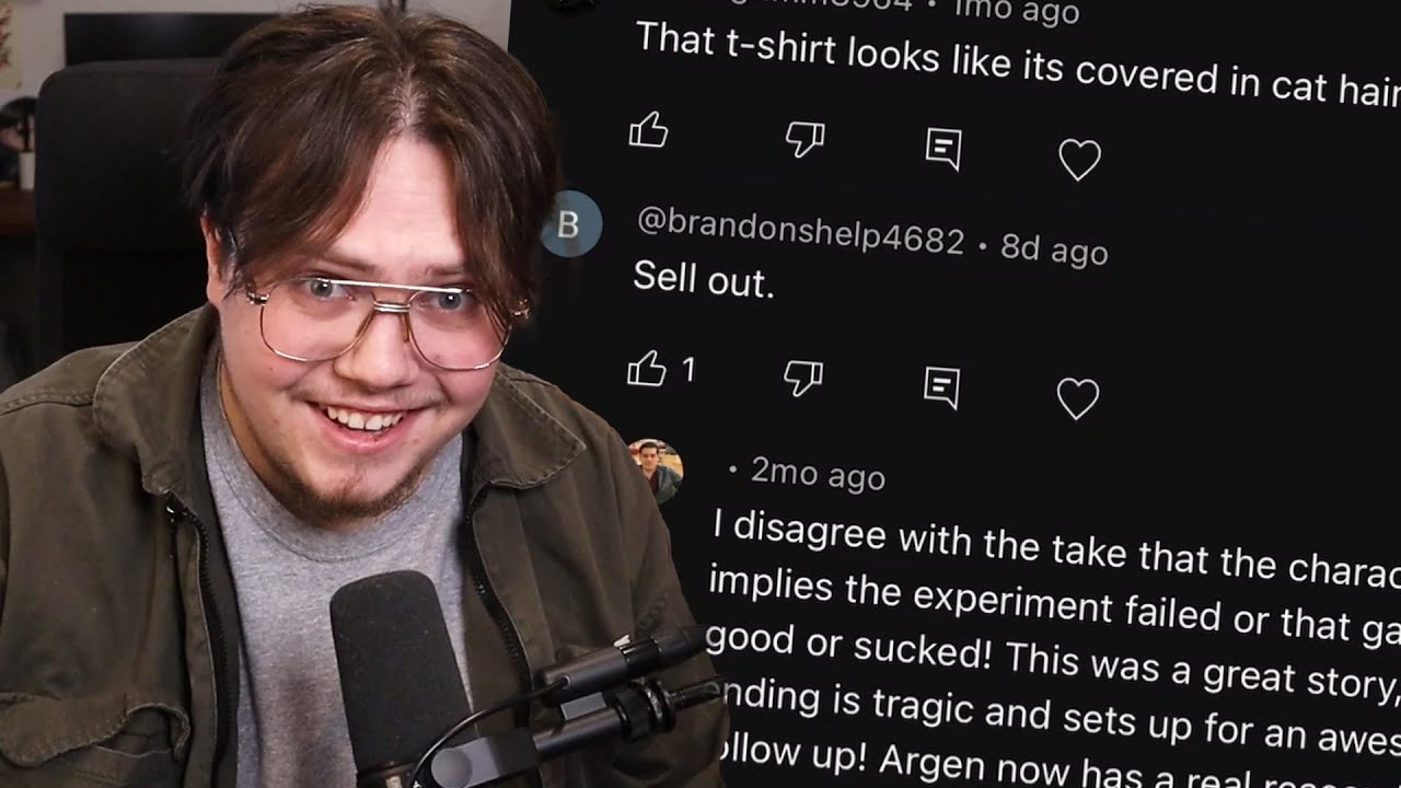 Your Comments are Unhinged - YouTube