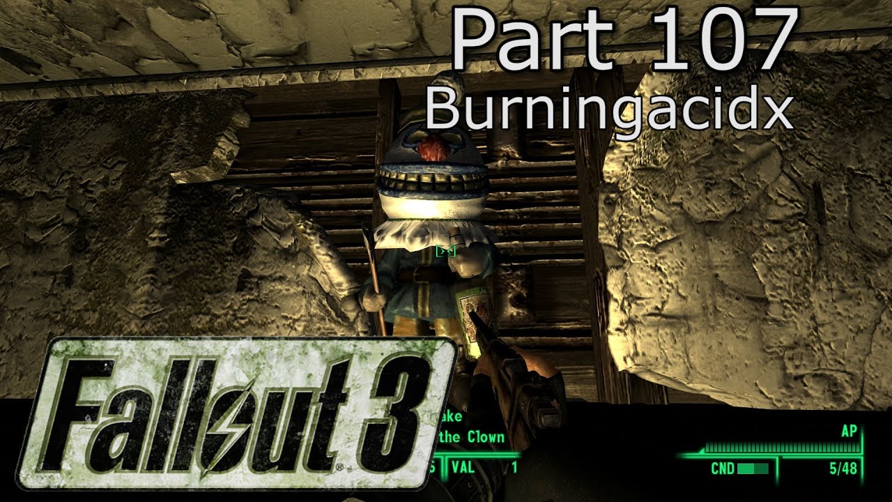 Fallout 3 Modded Let's Play - Part 107 - Boozo the Clown - YouTube