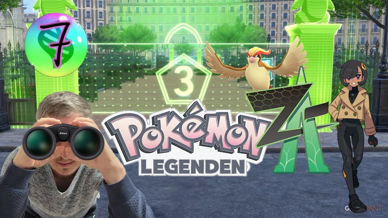 Pokemon Legenden Z-A #7 Unterwegs auf dem Dach & Wildsektor 3 erkunden ...