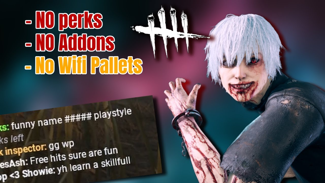 Perkless Ghoul is making survivors lose it | DBD - YouTube