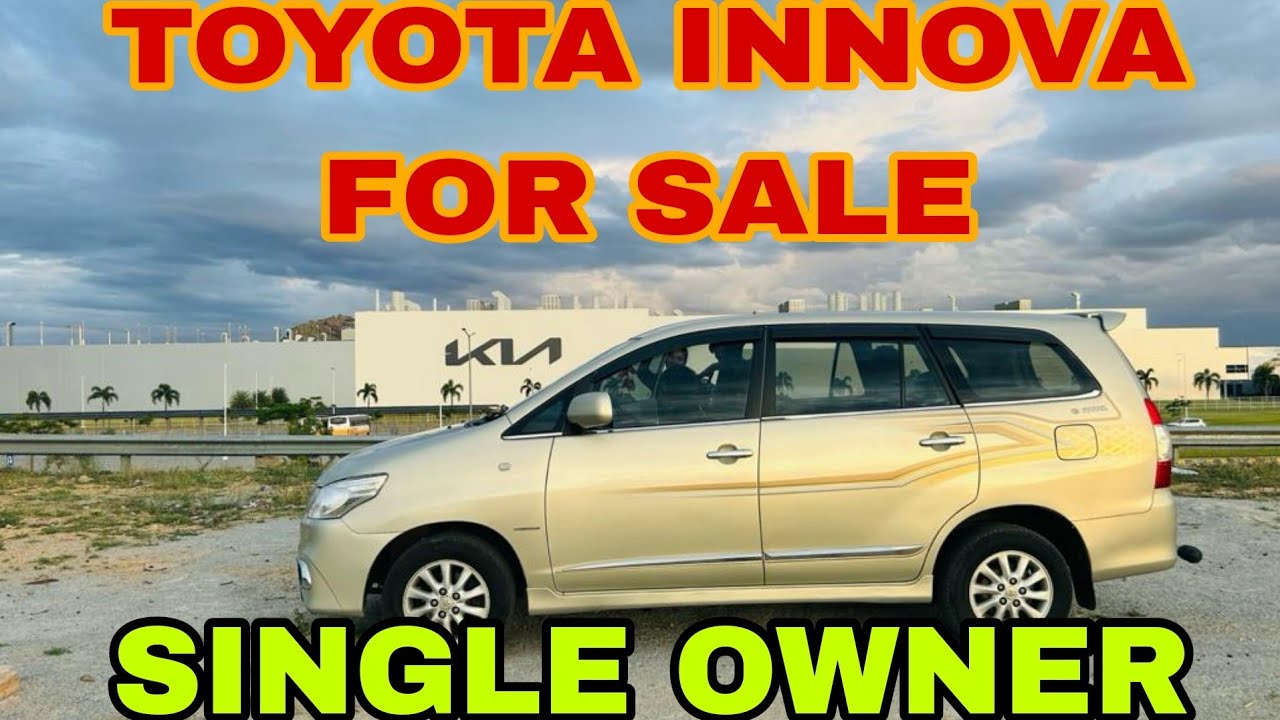 Toyota Innova for sale @motoworldkannada829 @mvpkannada - YouTube