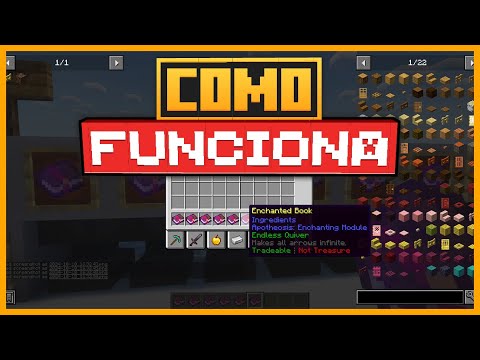 🟨 CÓMO FUNCIONA el ENDLESS QUIVER en el MOD APOTHEOSIS en MINECRAFT ...