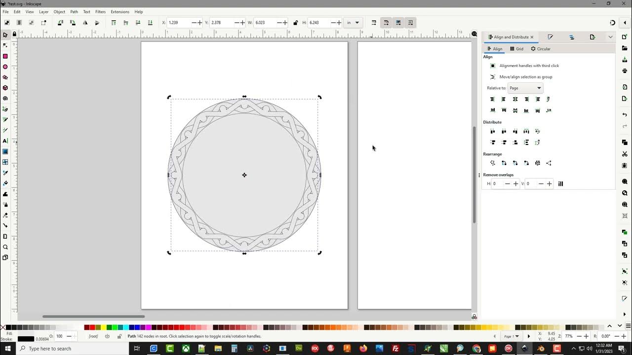 Turn a scroll Saw pattern into a 3D printer model using free software - YouTube