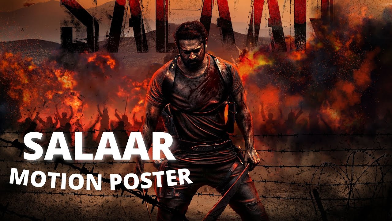 SALAAR Motion Poster | #salaar #prabhas - YouTube