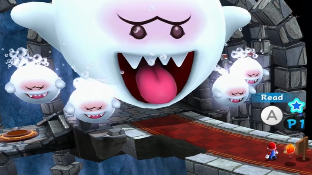 Mario Ragebaits a squad of Boos - YouTube