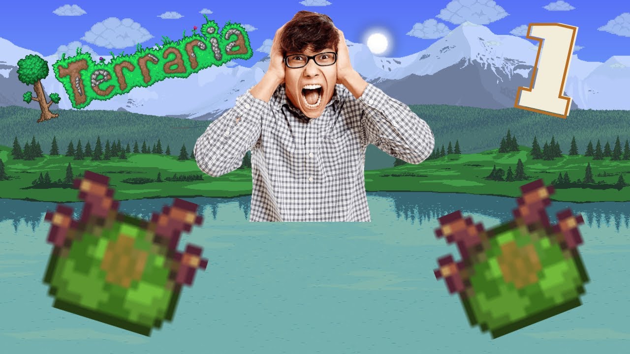 jungle slimes are too scary | terraria [1] - YouTube