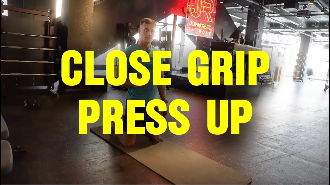 Close Grip Press Up - YouTube