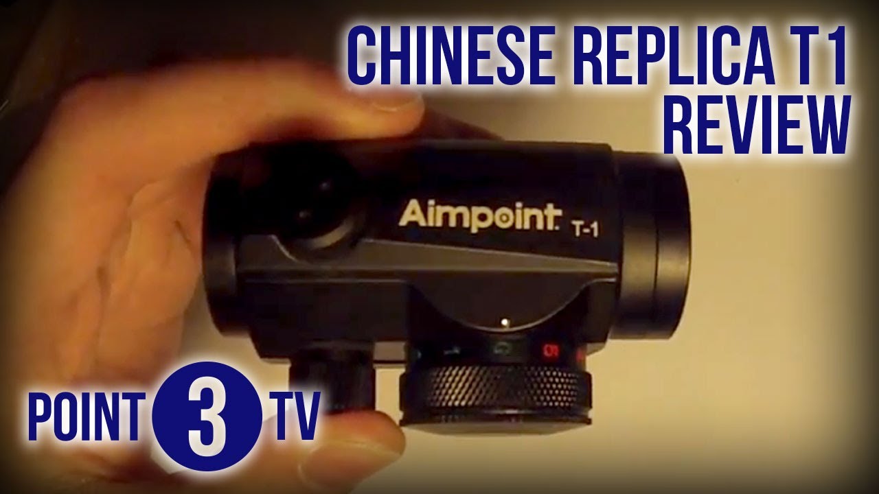 Point3TV • Replica Aimpoint T1 (from redstar1689) Unboxing/Review - YouTube