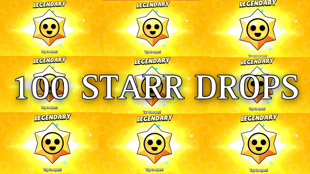 🔴100 STARR DROPS ÖFFNEN! Brawl Stars Deutsch - YouTube