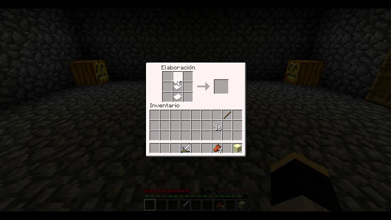 Como hacer un libro en minecraft - YouTube