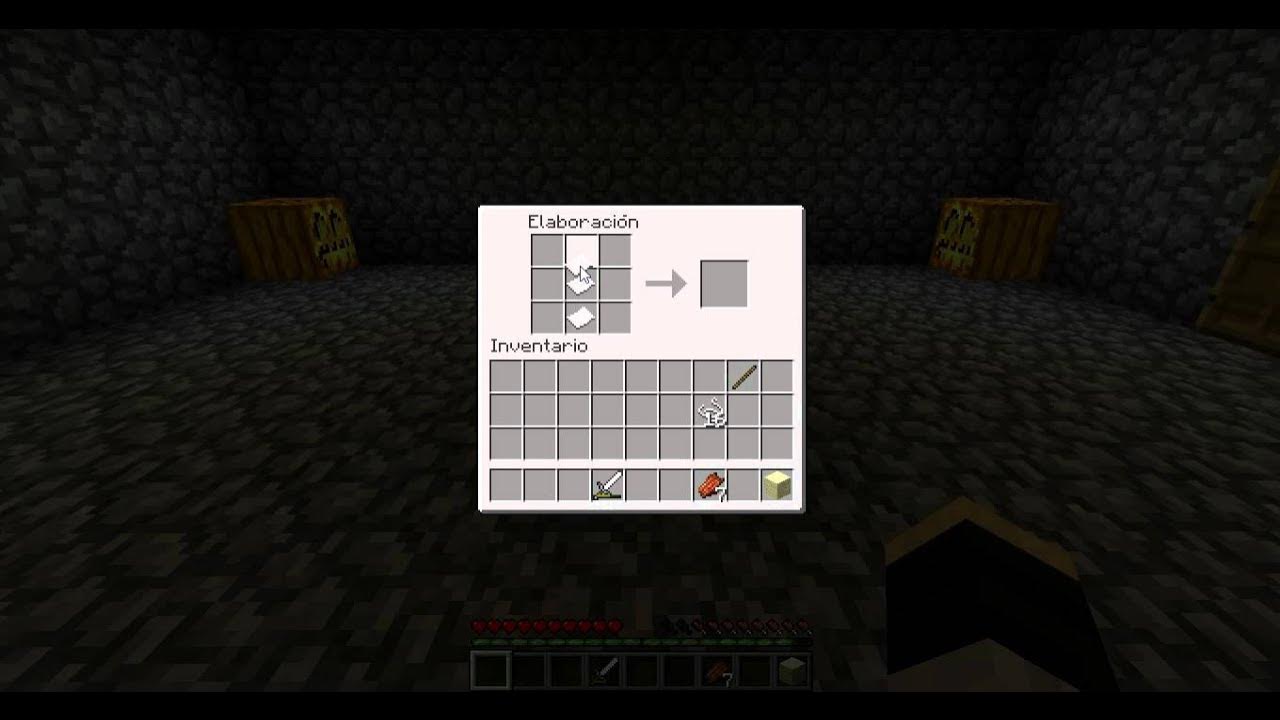 Como hacer un libro en minecraft - YouTube
