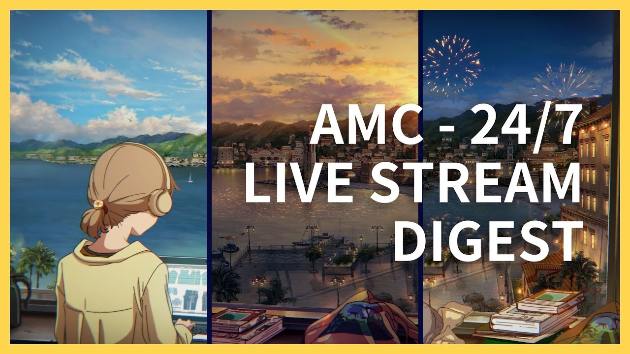 【ダイジェスト版】 アニソン BGM24時間ライブ | anime song live stream | AMC - YouTube