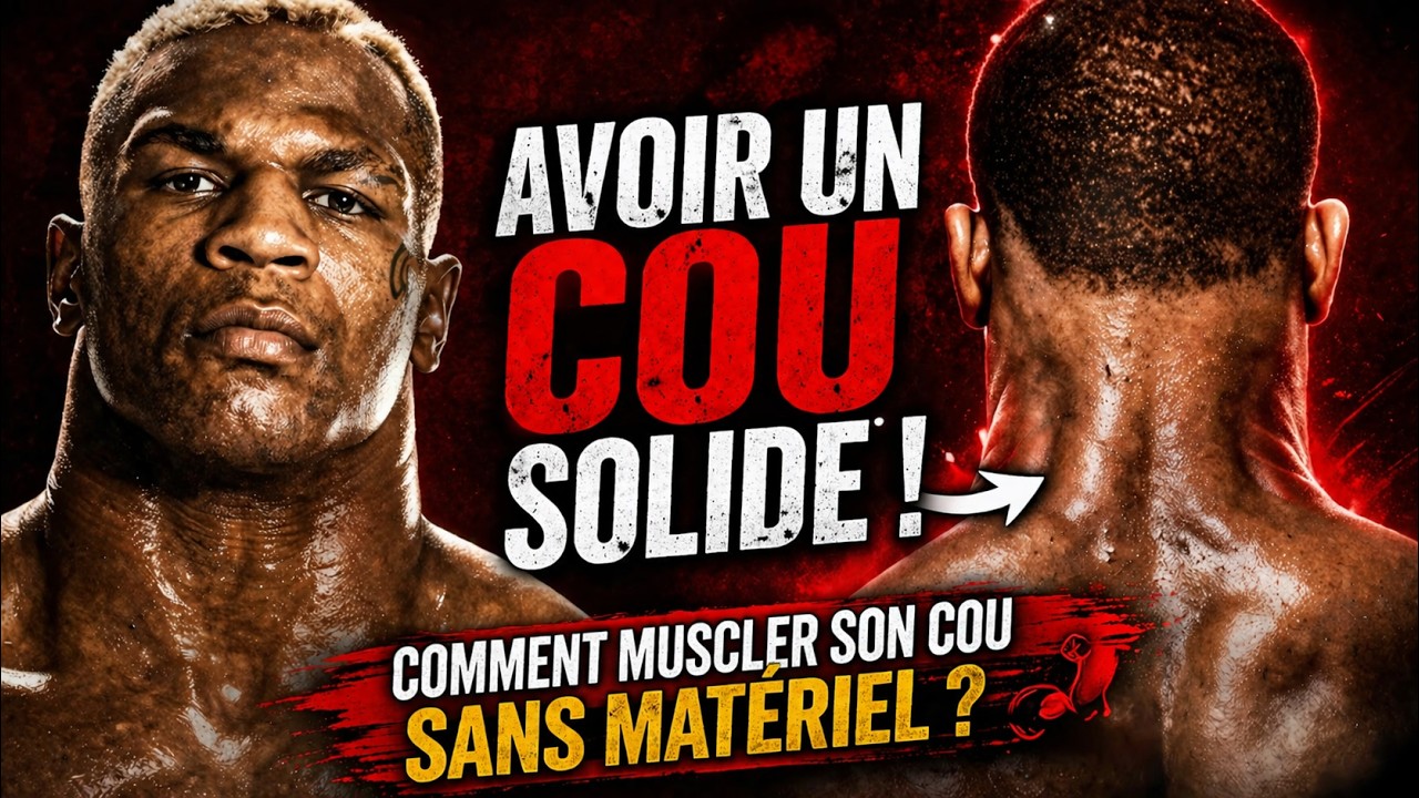 🥊 AVOIR UN COU SOLIDE ! (COMMENT MUSCLER SON COU SANS MATÉRIEL ?) 💪 ...