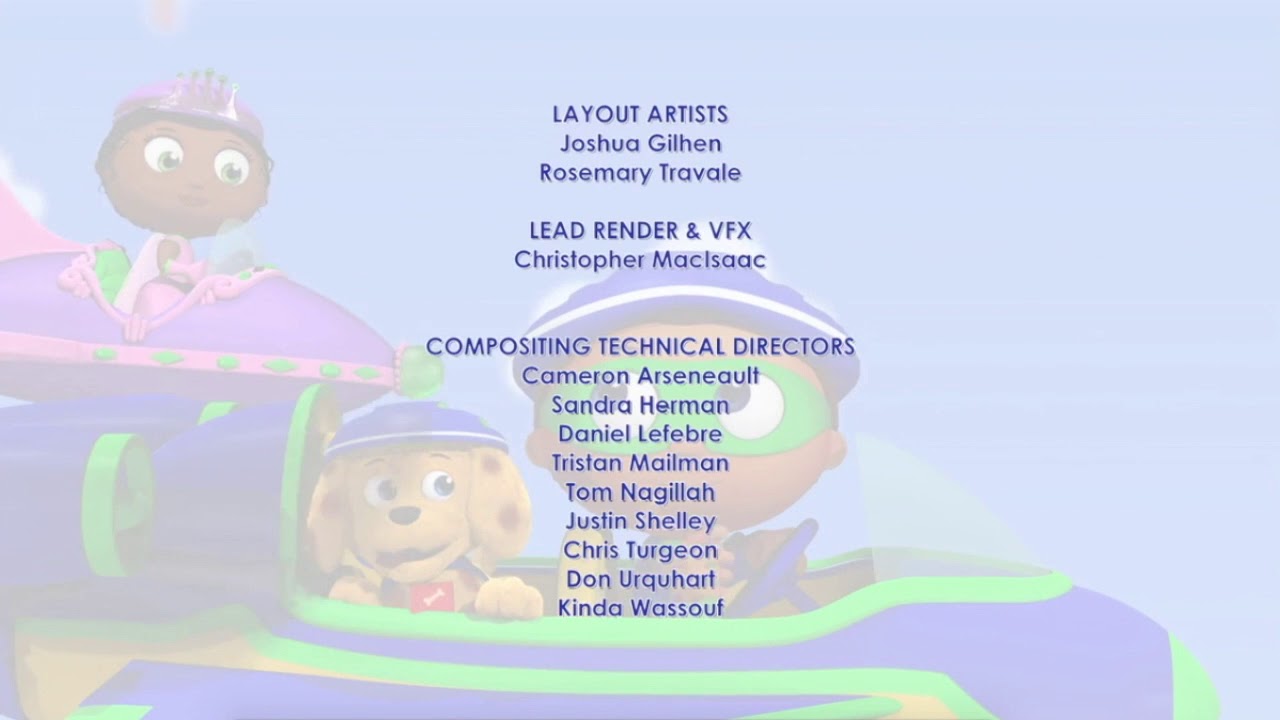 Super WHY credits (2017) with The Emperor's New School Music - YouTube
