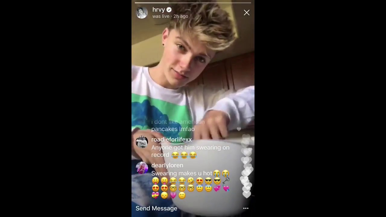 HRVY Instagram live 29/01/2018 - YouTube