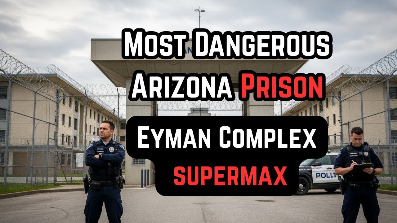 Most Dangerous Arizona Prison, Eyman Complex Supermax (Full Crime ...