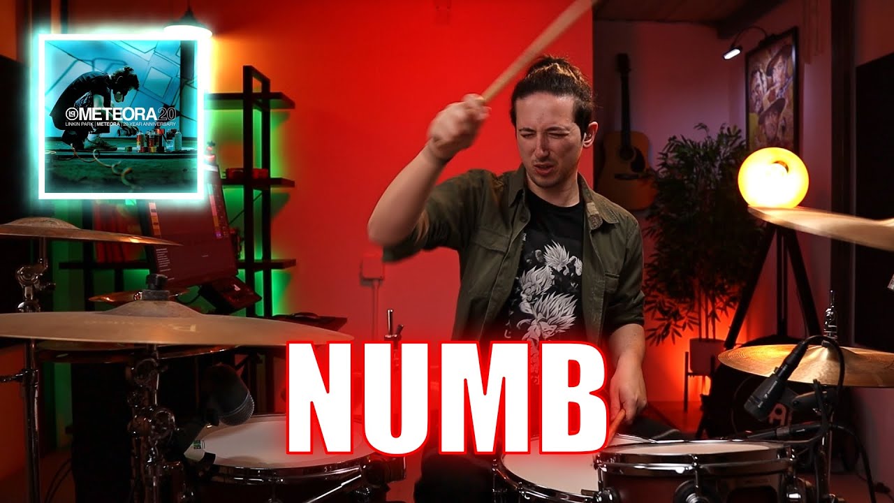 NUMB - LINKIN PARK | METEORA FULL ALBUM DRUM COVER - YouTube