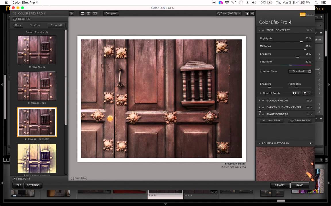 Adobe Lightroom Image Processing with Color Efex Pro 4 for Enhancing ...