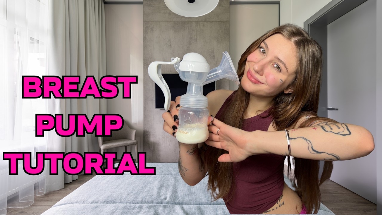 [4K] Breastfeeding with Elisa | Tips & Breast Pump Tutorial | Pump With Me - YouTube