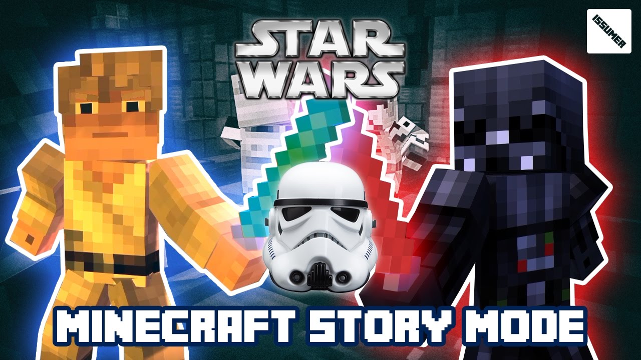 FULL STAR WARS Theme Minecraft Story Mode! Play as Luke! - YouTube